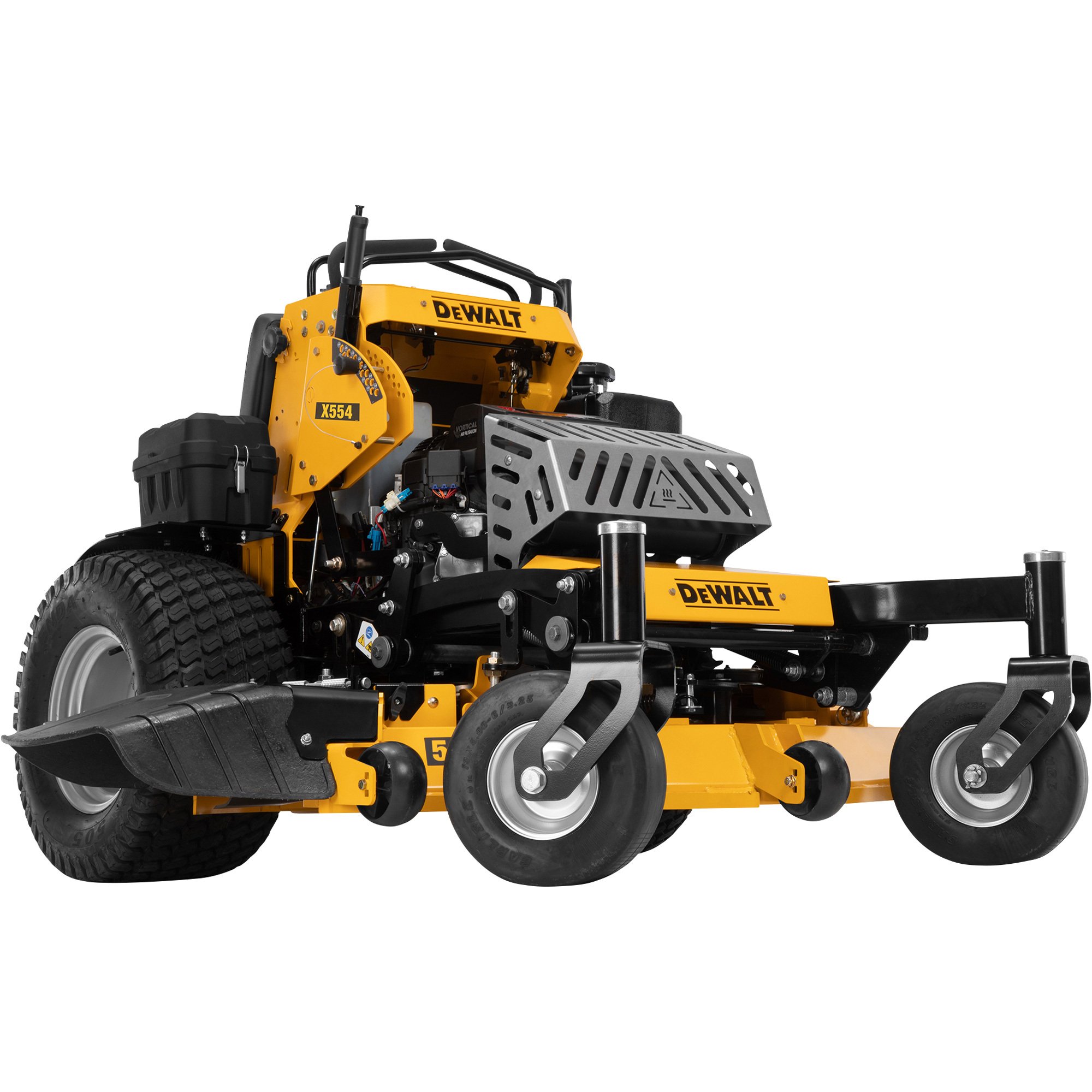 DEWALT Stand-On Zero-Turn Professional Lawn Mower — 26 HP Kawasaki Engine, 54in. Deck, Model ...